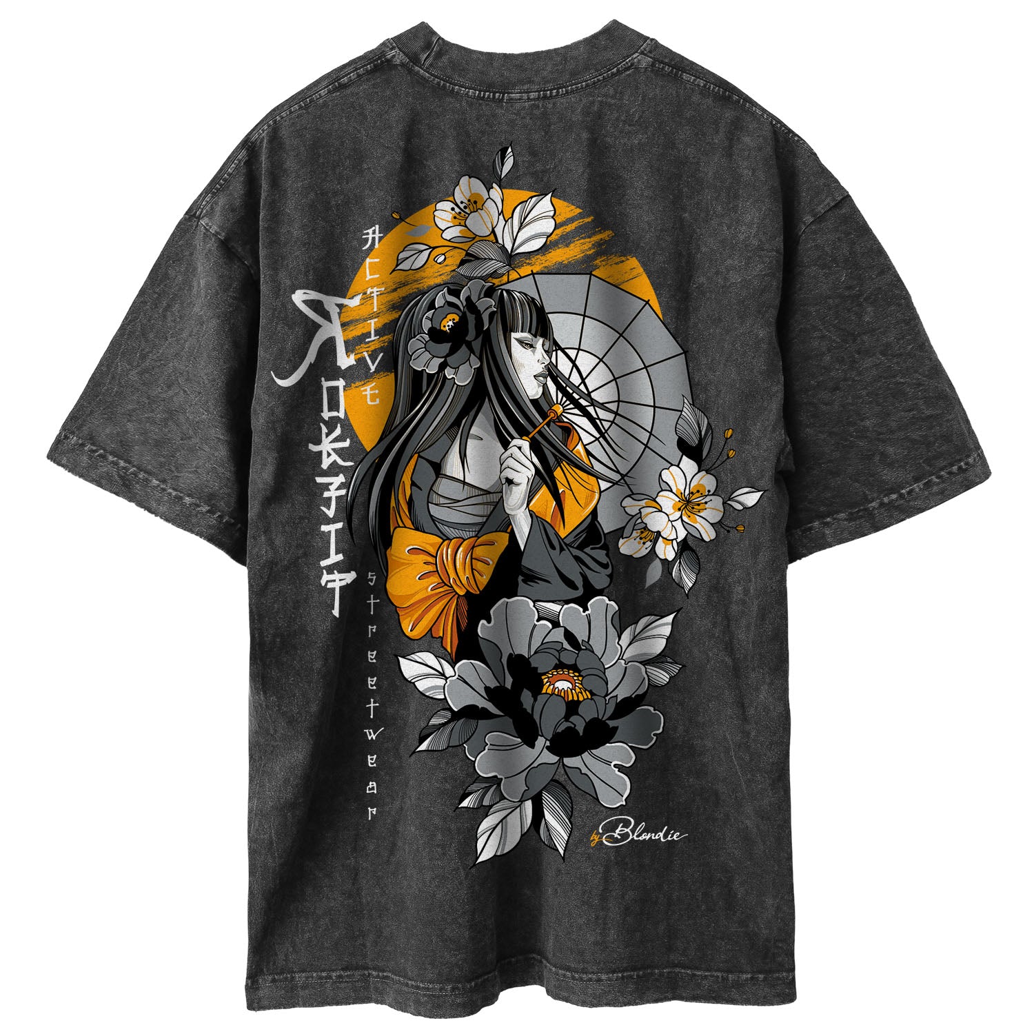 ROKFIT X BLONDIE - Collab Oversized Street Tee by RokFit