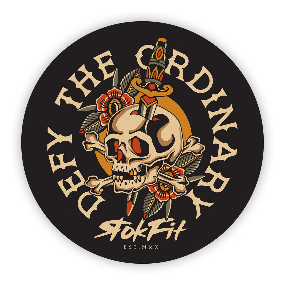 Defy the Ordinary - Sticker by RokFit